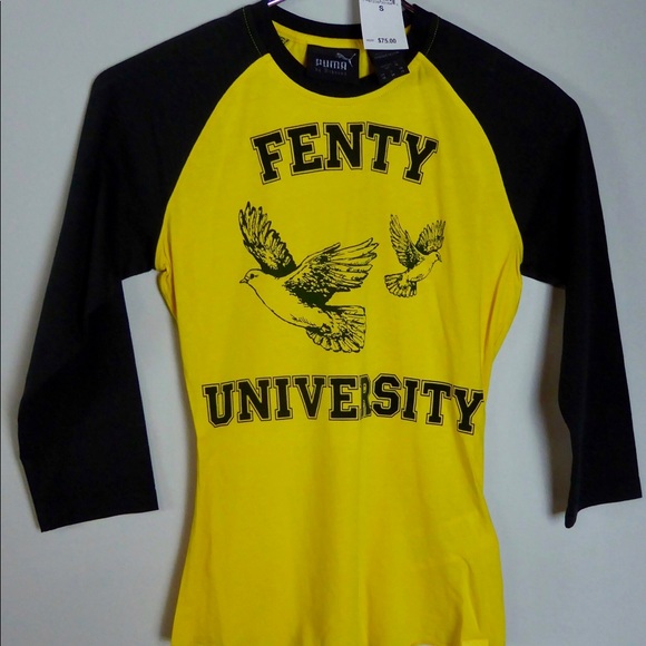 Fenty Beauty | Tops | Fenty Puma By Rihanna University Baby Tee 34 Nwt ...